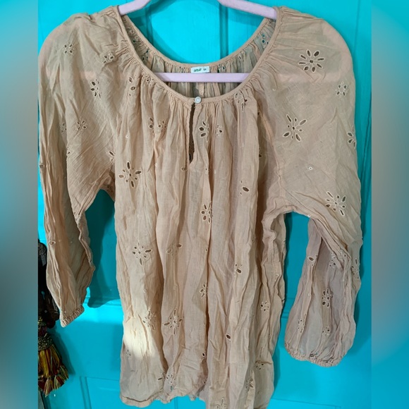 aerie | Tops | Boho Sheer Top | Poshmark